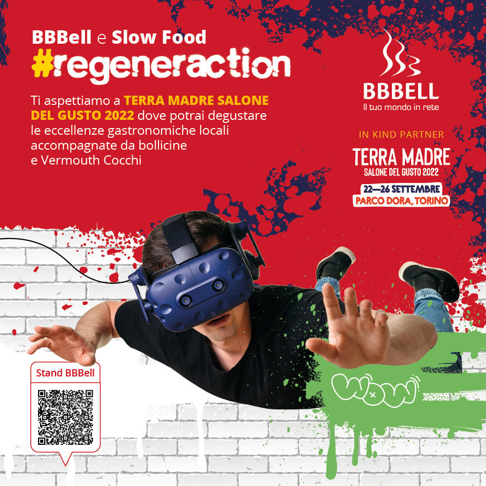 BBBell In Kind Partner di Terra Madre -Salone del Gusto 2022 | BBBell